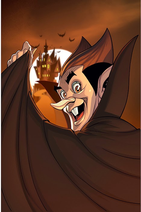 The Bombshellter: Making the Count Chocula Box Art